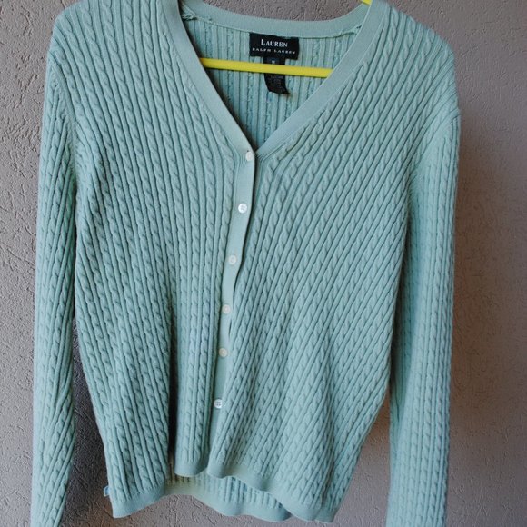 Lauren Ralph Lauren | Sweaters | Lauren Ralph Lauren Mint Green ...